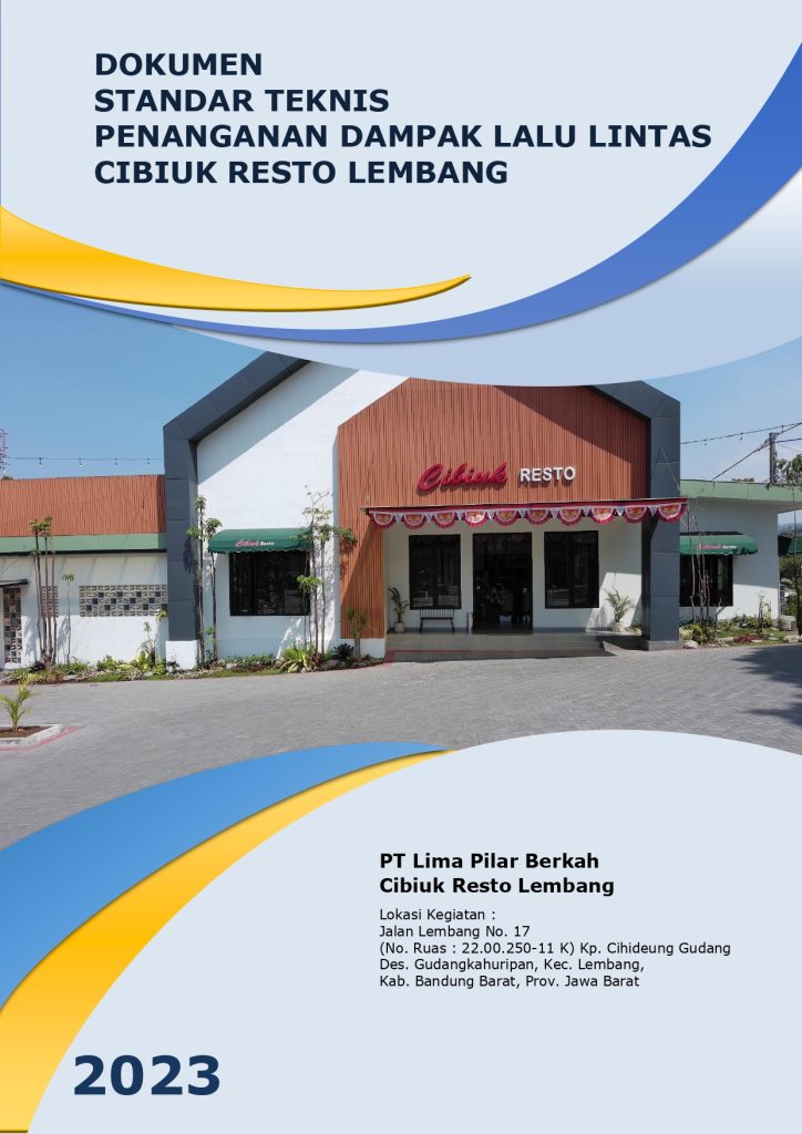 Standar Teknis Andalalin Restoran Cibiuk Lembang - PT Solusi Tekno ...