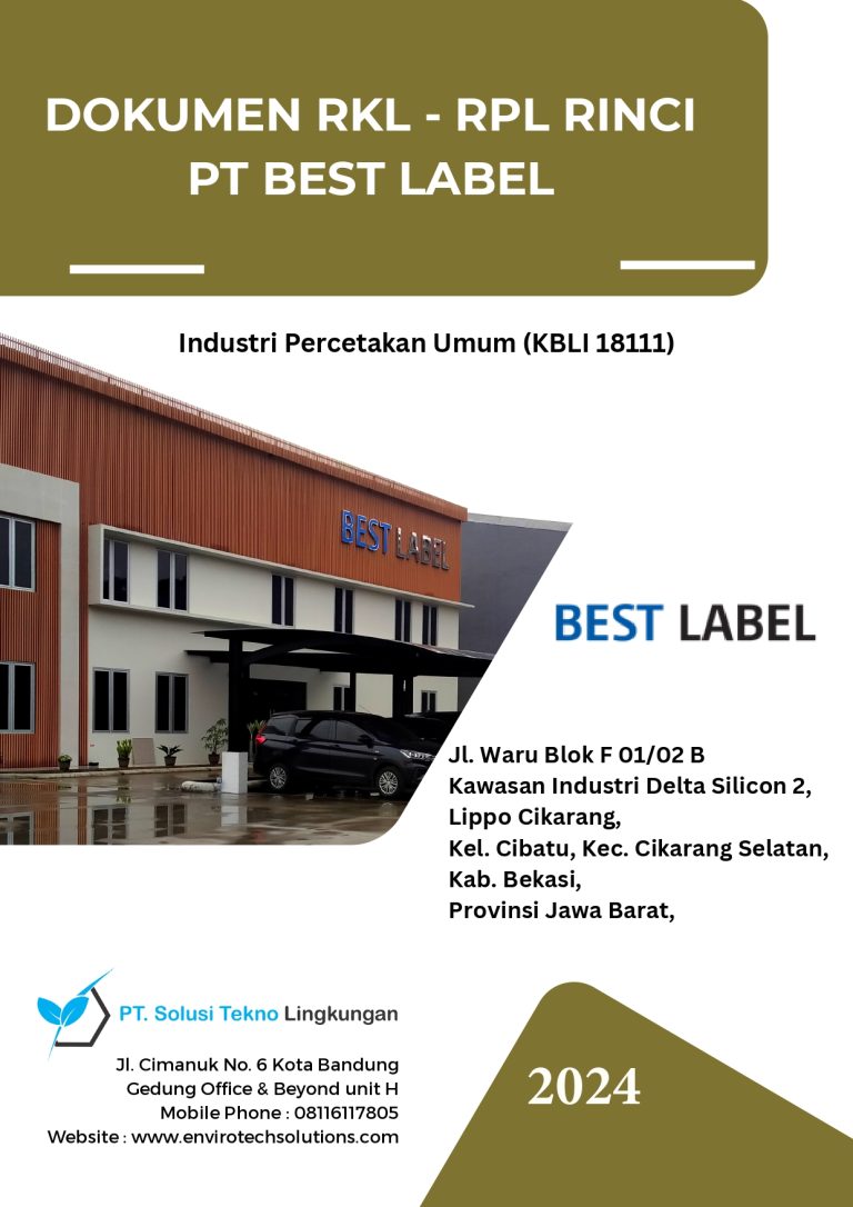 RKL-RPL Rinci PT Best Label - PT Solusi Tekno Lingkungan